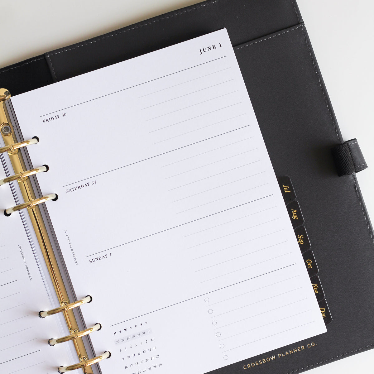 A5 2026 Weekly Planner Inserts | 2026 Filofax Weekly Refills – Crossbow ...