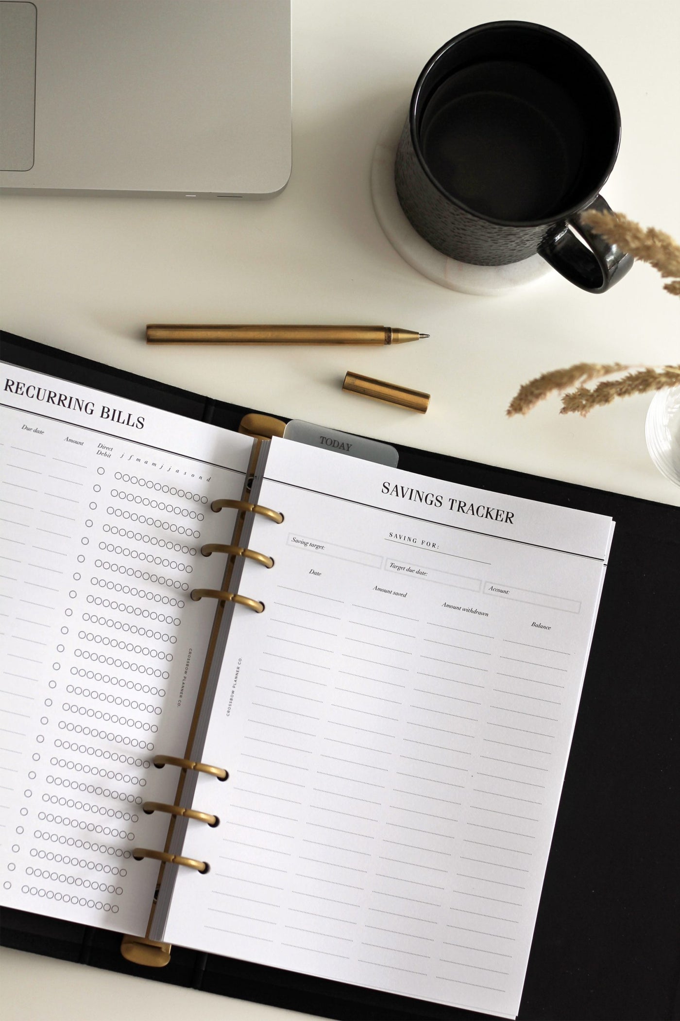 Finance Binder Refillable | Budget Binder – Crossbow Planner Co.