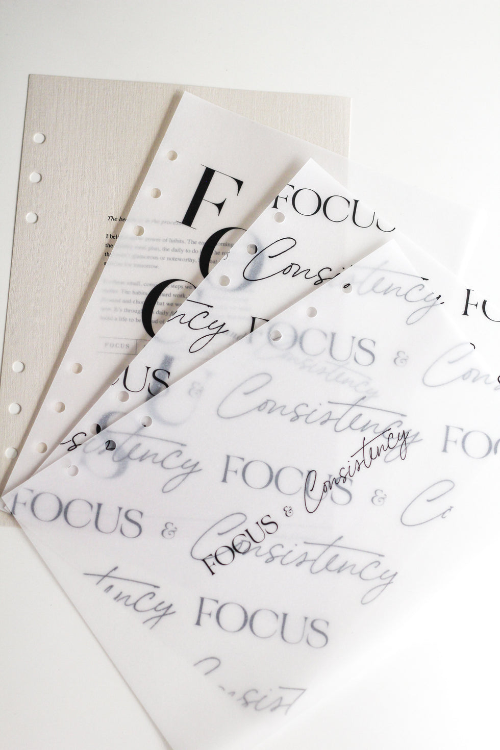 Layered Planner Dashboard Set – Crossbow Planner Co.