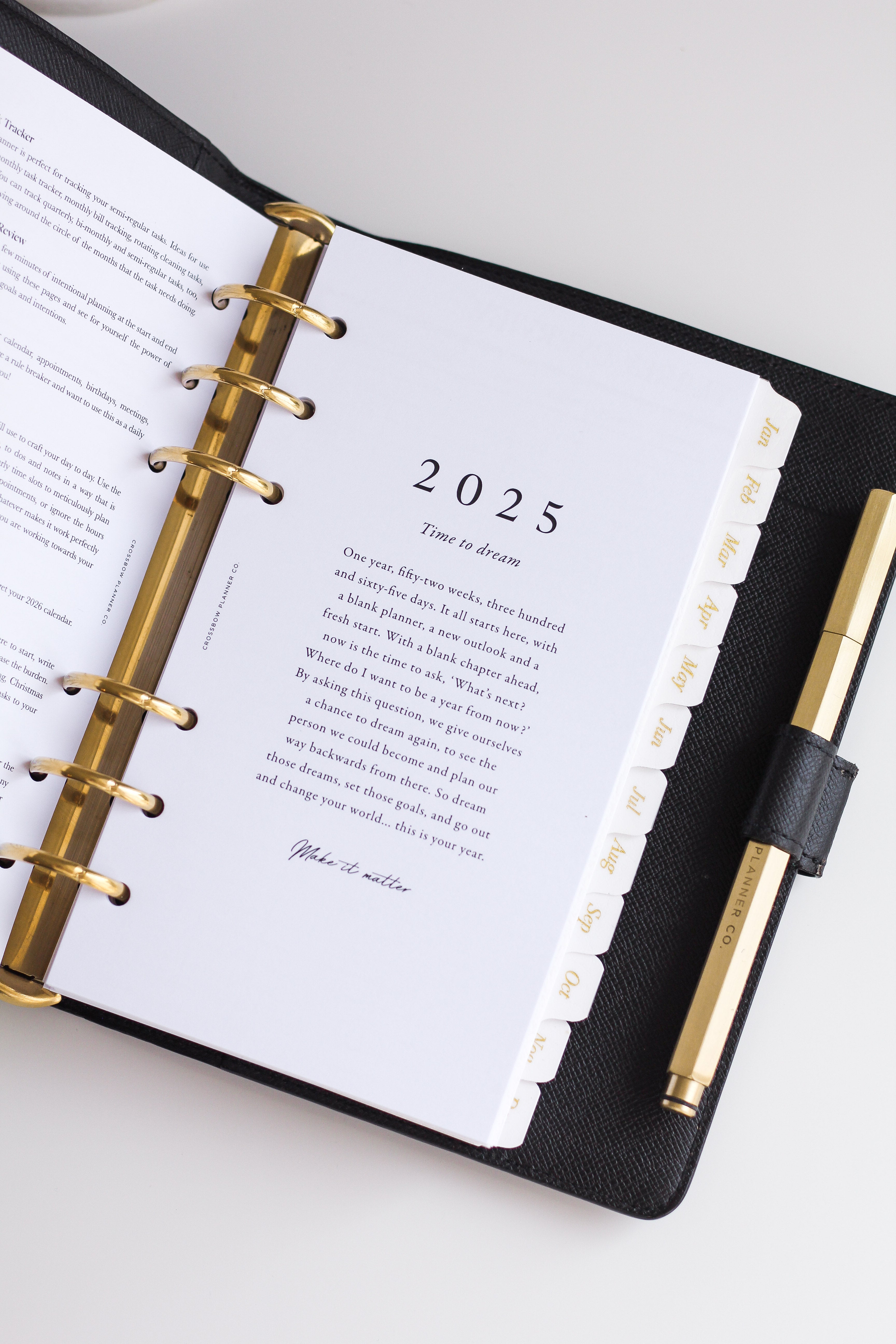 Printed Personal Planner Inserts – Crossbow Planner Co.
