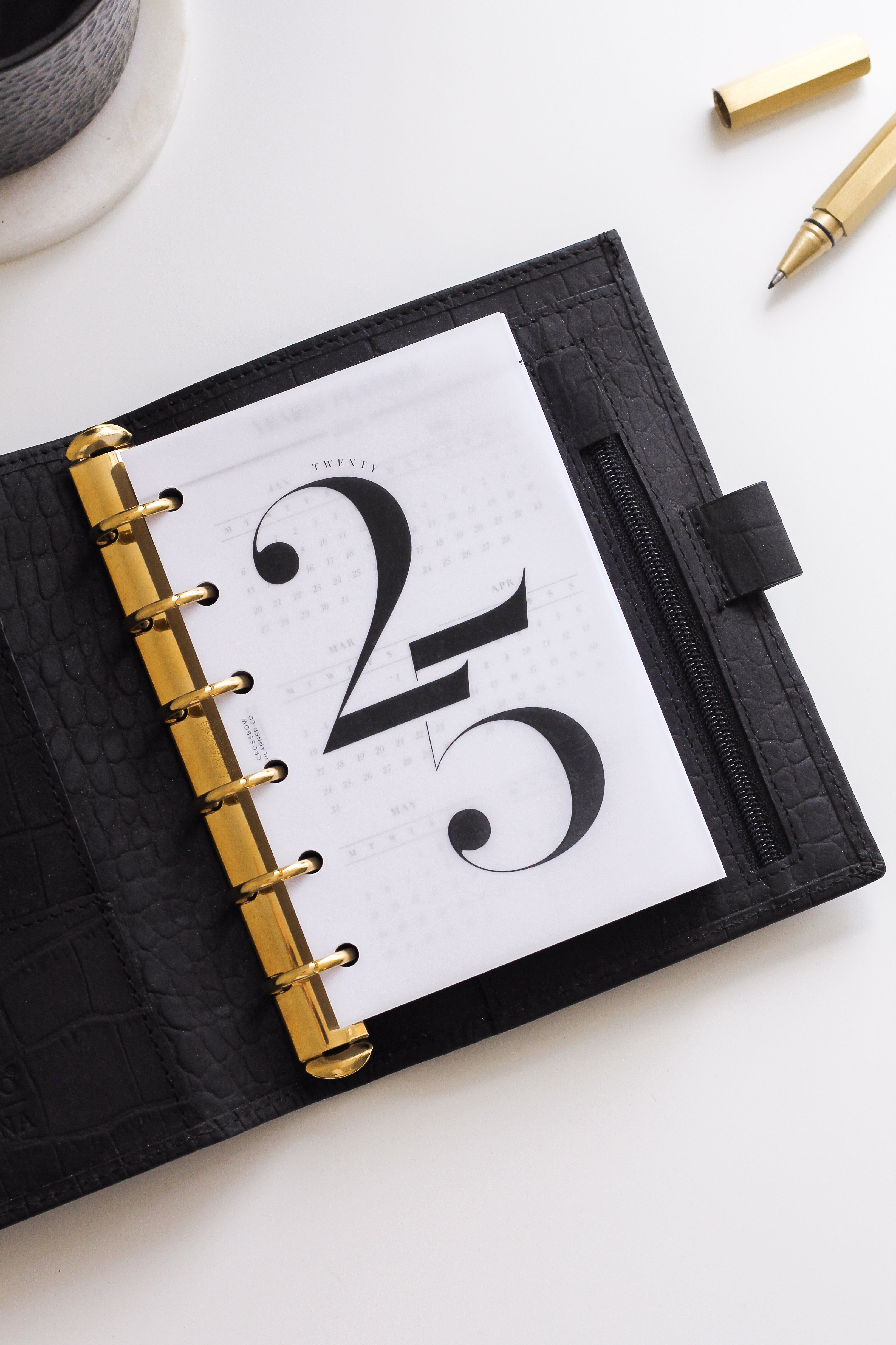 Printed Pocket Size Inserts – Crossbow Planner Co.