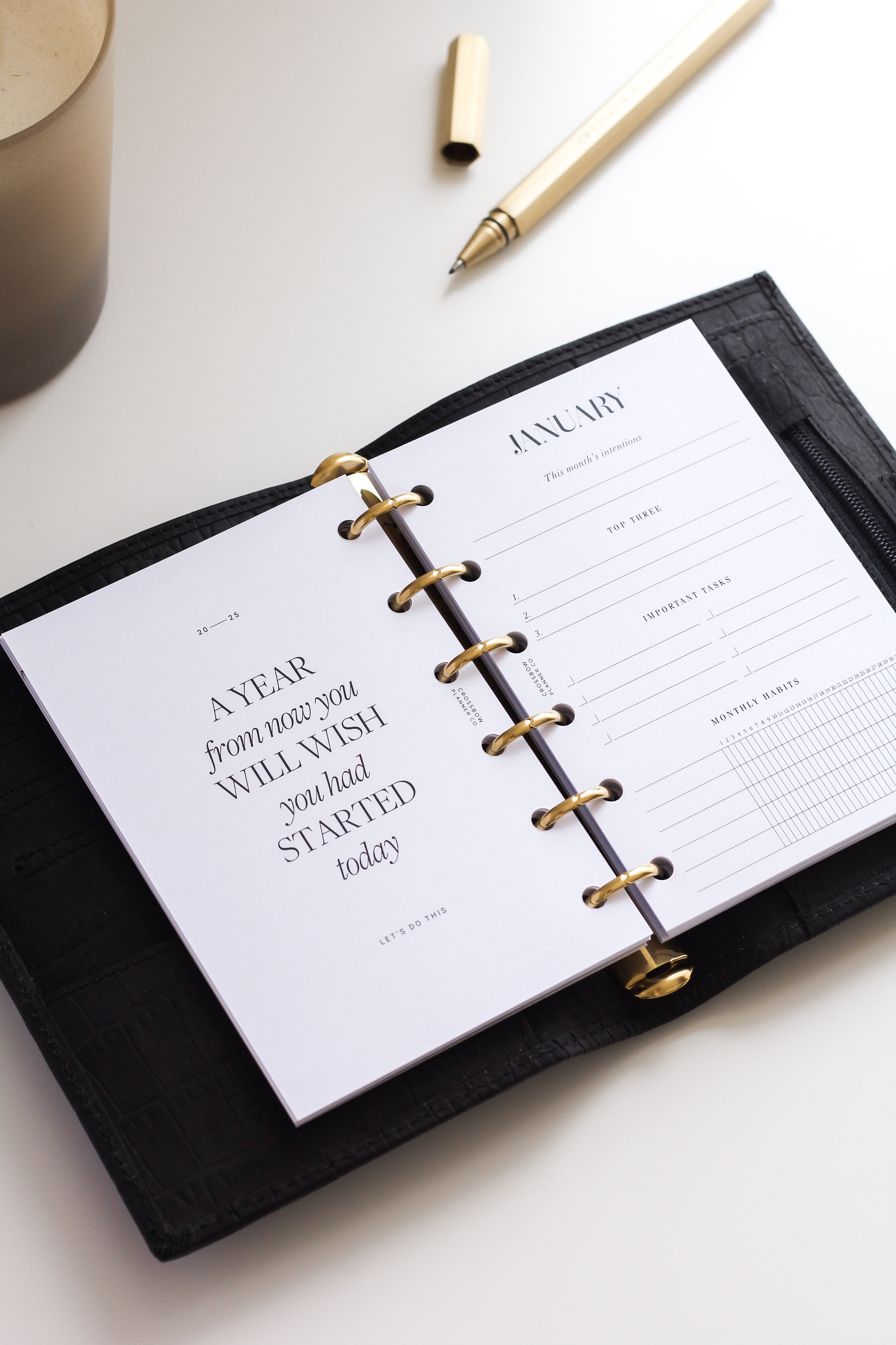 Printed Pocket Size Inserts – Crossbow Planner Co.