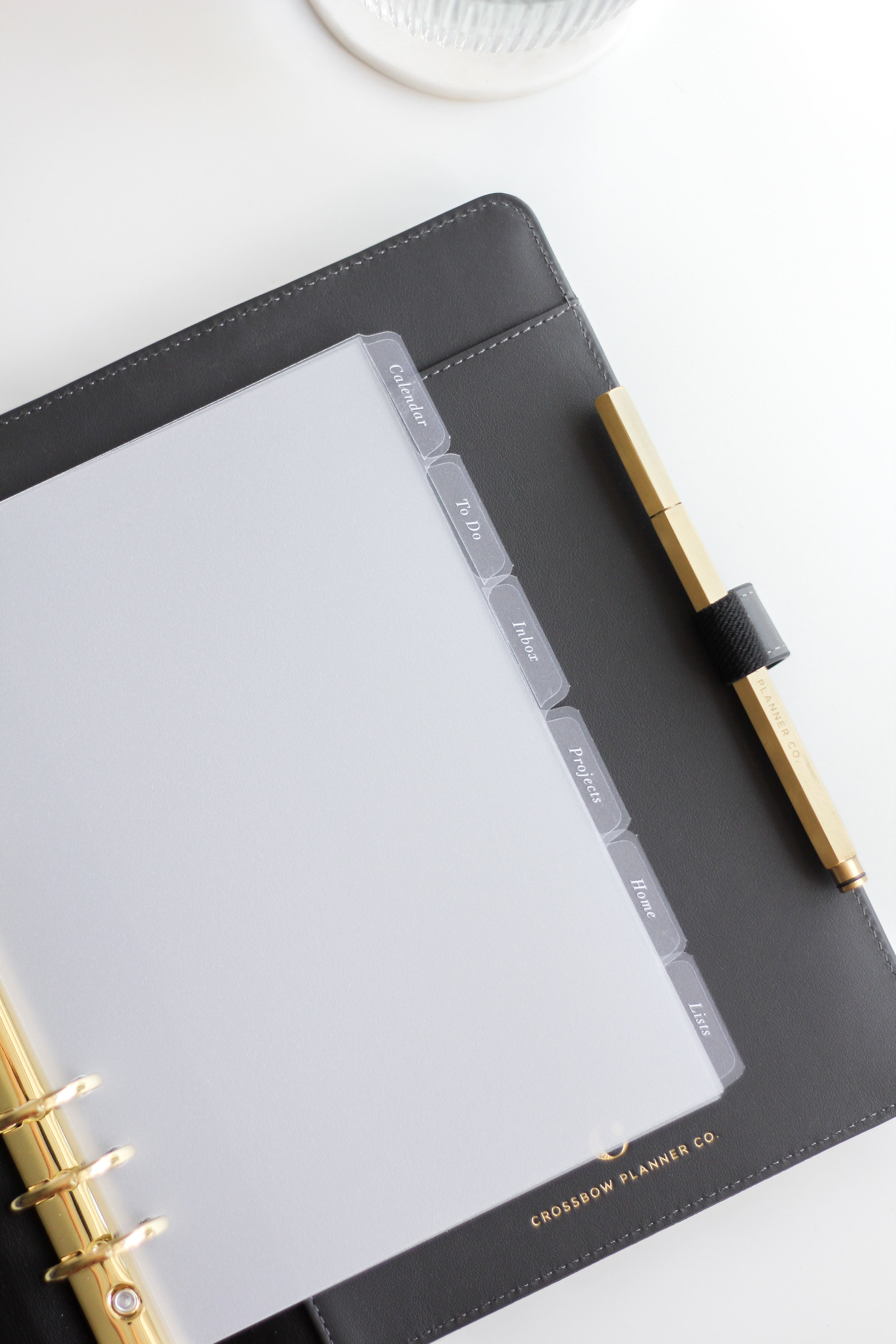Customisable Planner Dividers with Frosted Plastic: A5 and Personal ...